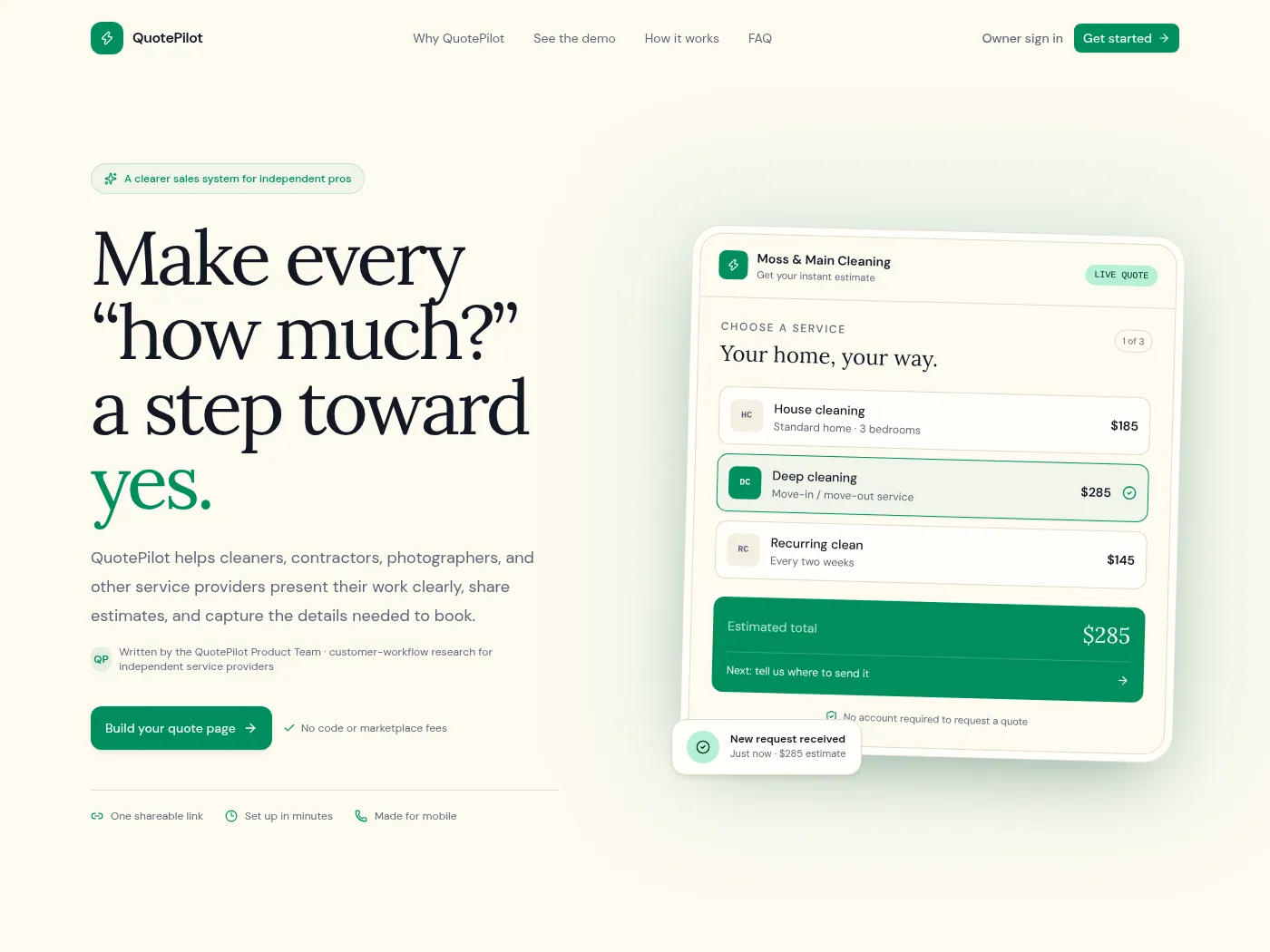 QuotePilot