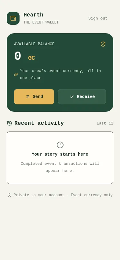 LARP Wallet Mobile