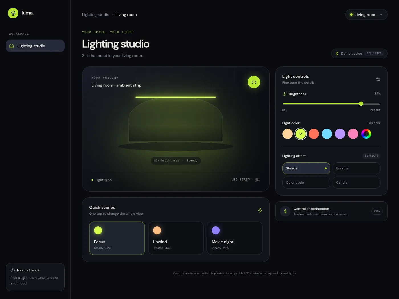 LED Controller App