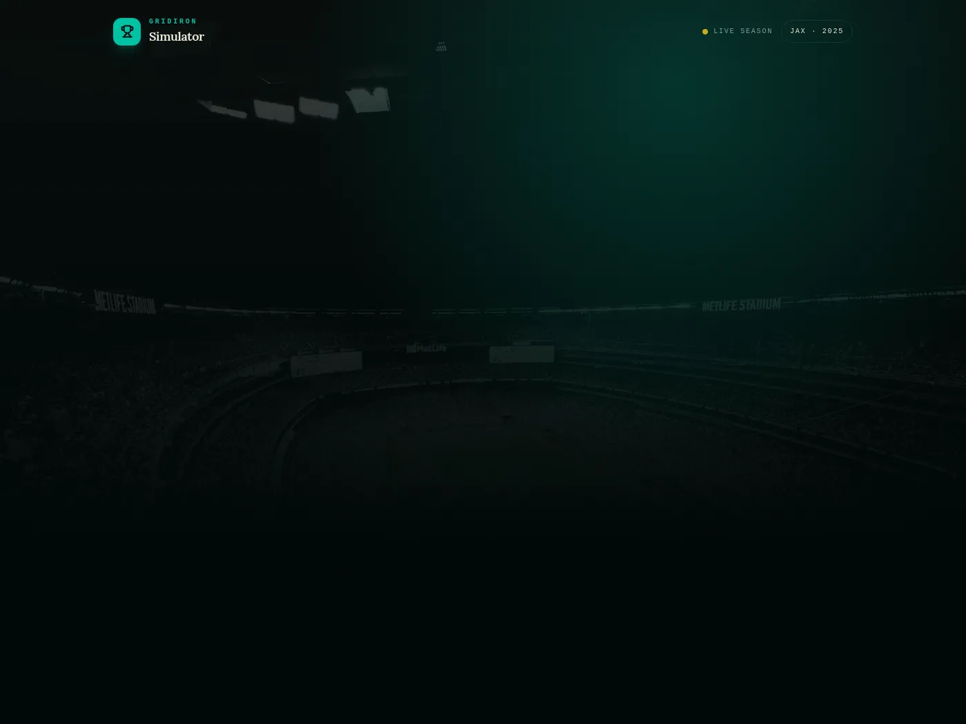 Gridiron Simulator