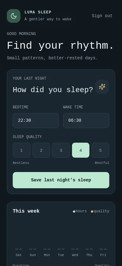 Sleep Insight Tracker