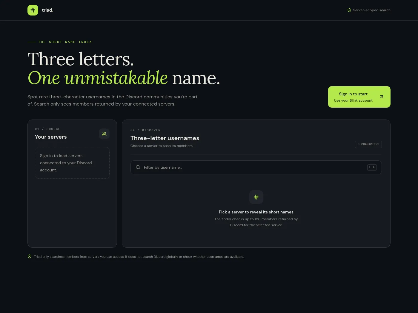 Discord Tag Finder