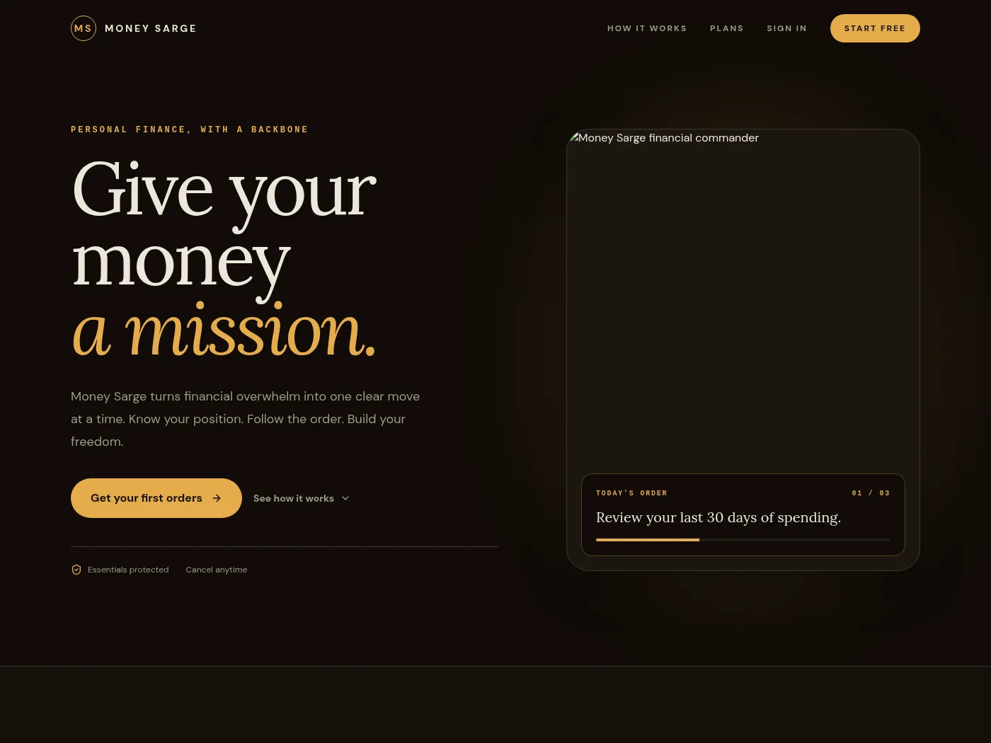 MoneySarge Insights