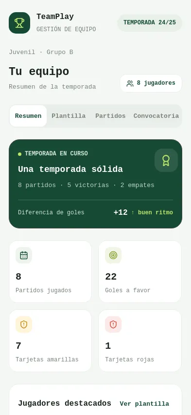 TeamPlay Manager