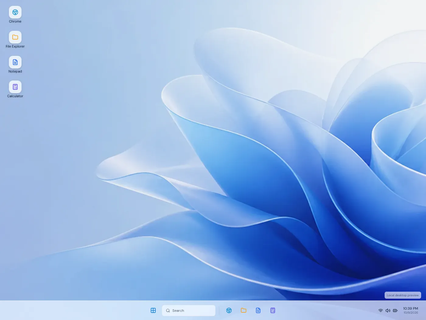Win11 Desk in Browser