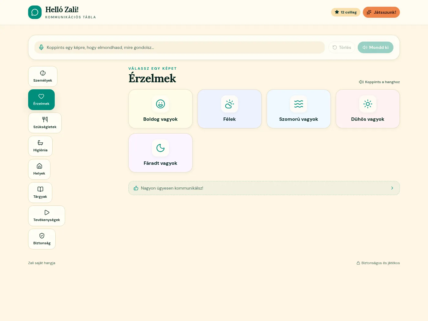 Zali AAC Web App