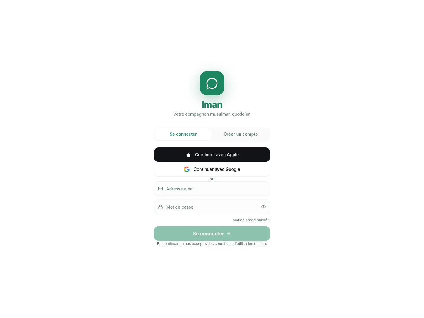 Iman Muslim App