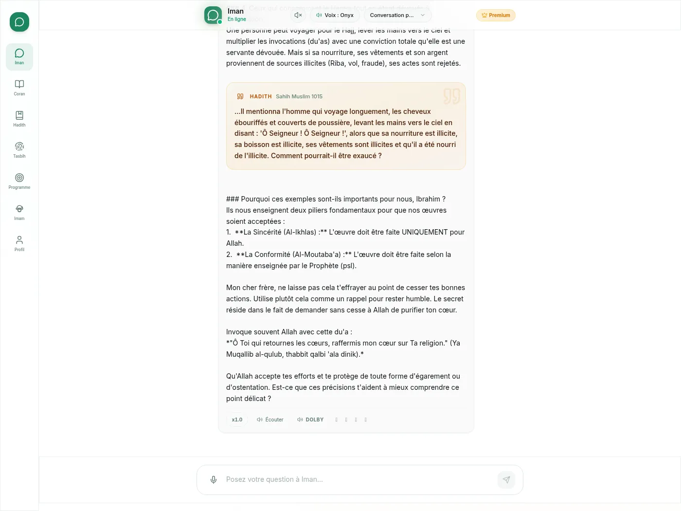 Iman Muslim App