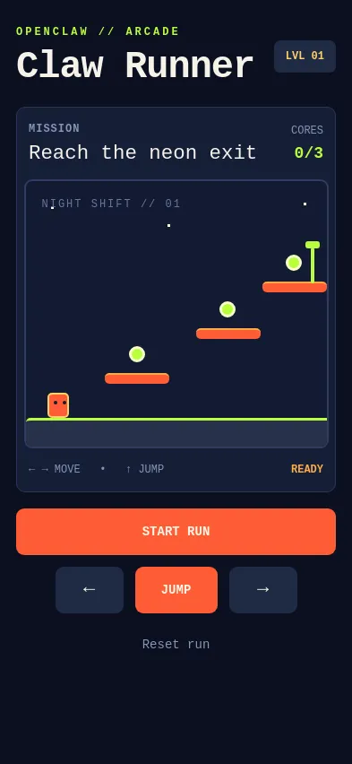 OpenClaw Clone Mobile