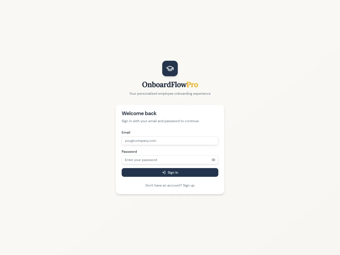 OnboardFlow Pro