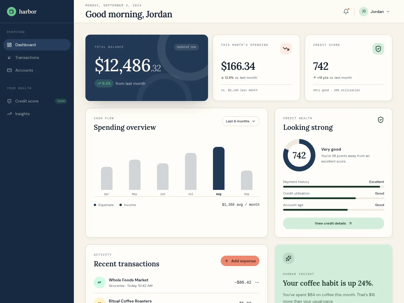 Finance & Credit Tracker