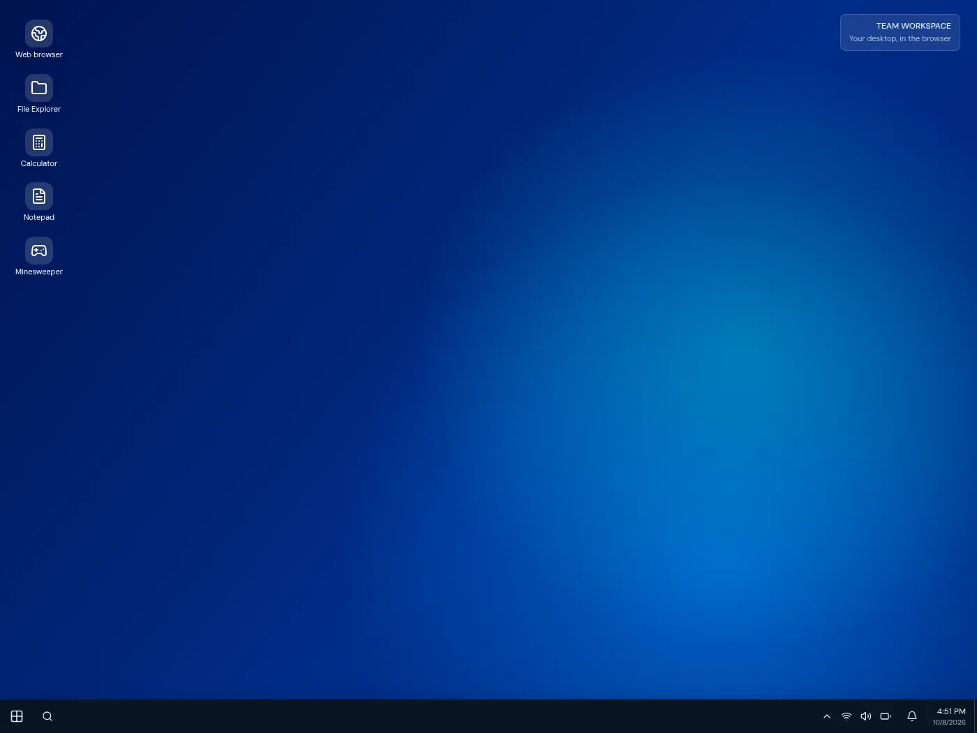 Win10 Cloud Desktop