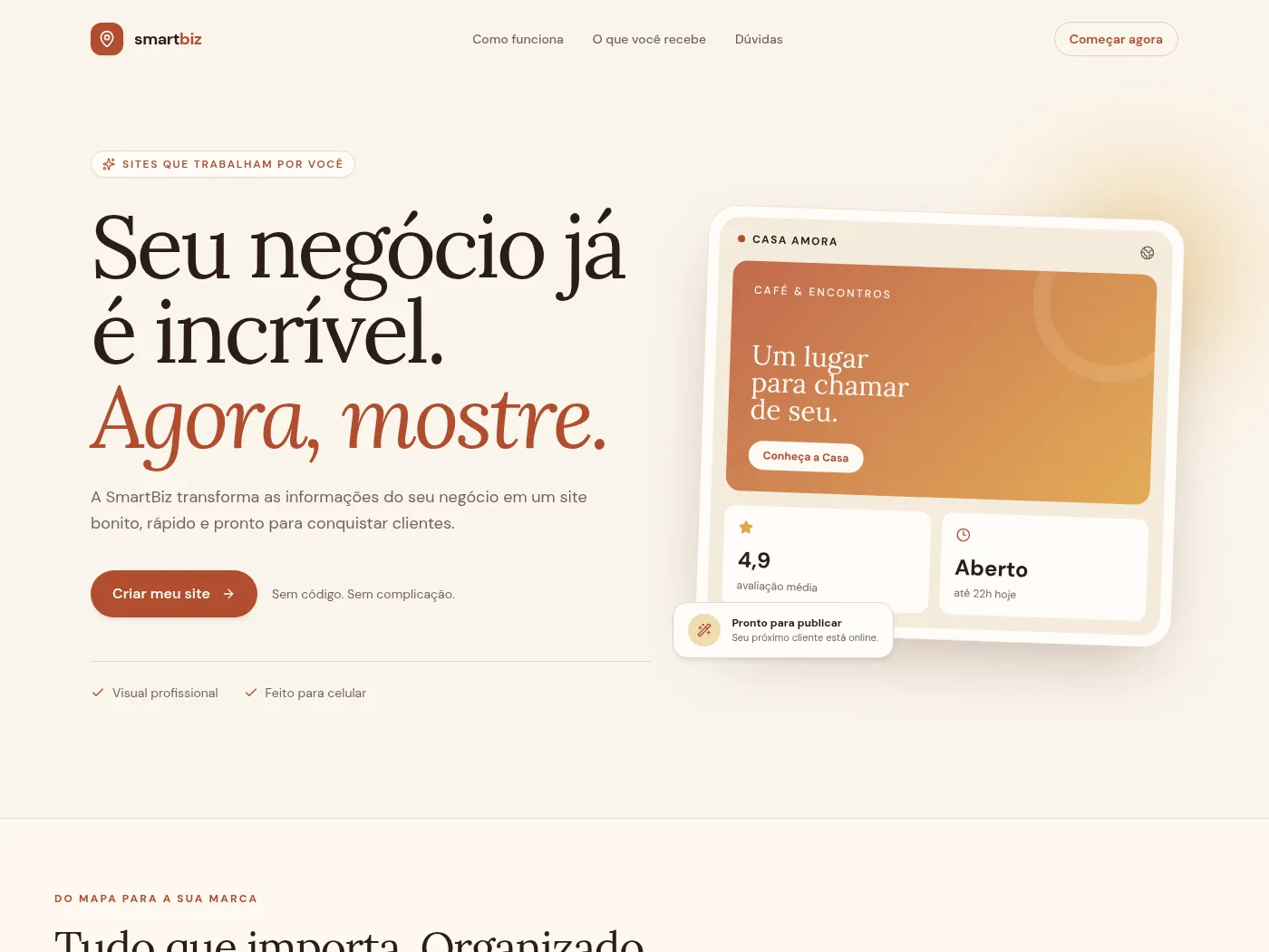 SmartBiz Map Site Builder