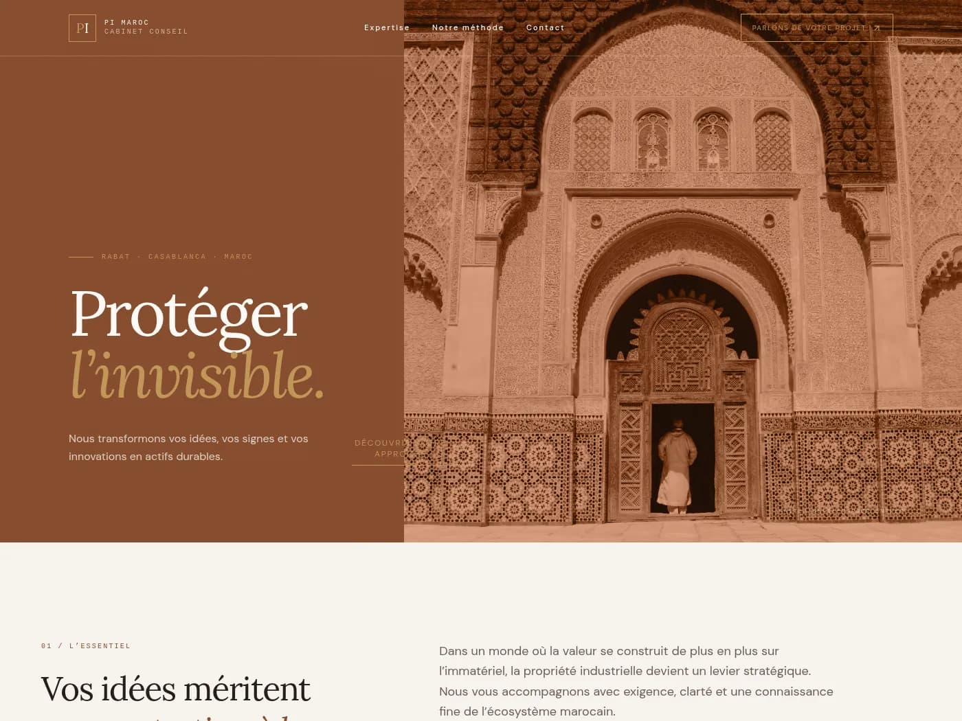 Cabinet PI Maroc Site