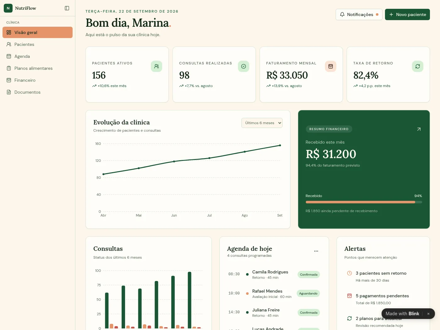 NutriFlow Platform