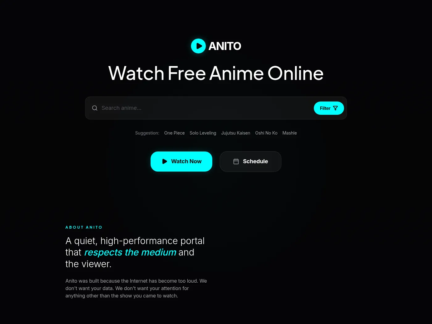 Anito Streaming Platform