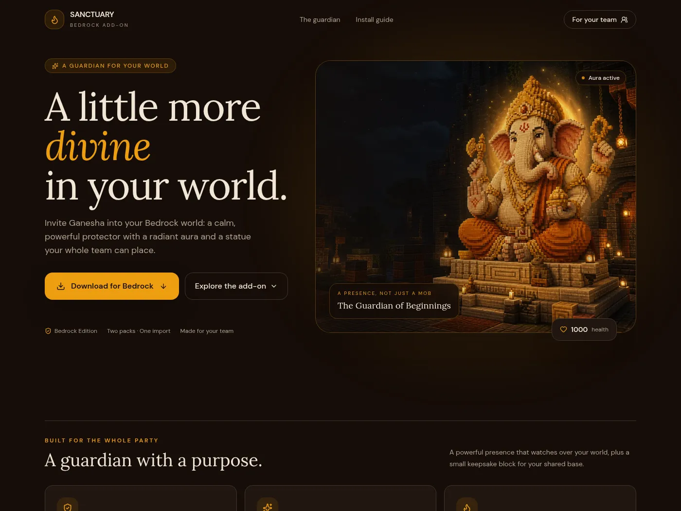 Minecraft Ganesha Add-on