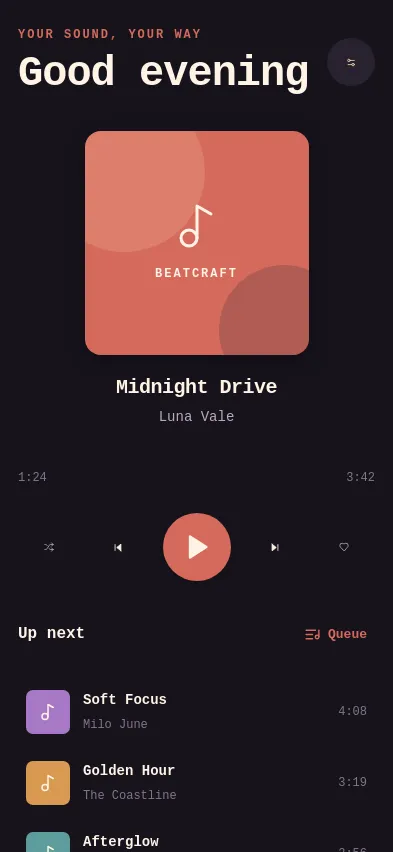 BeatCraft Music Player