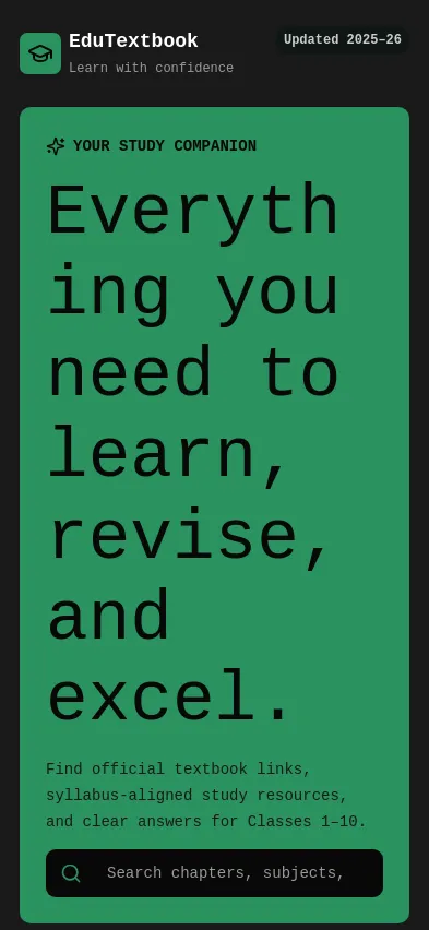 EduTextbook Hub