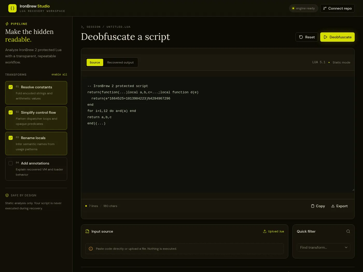 Iron Brew 2 Deobfuscator
