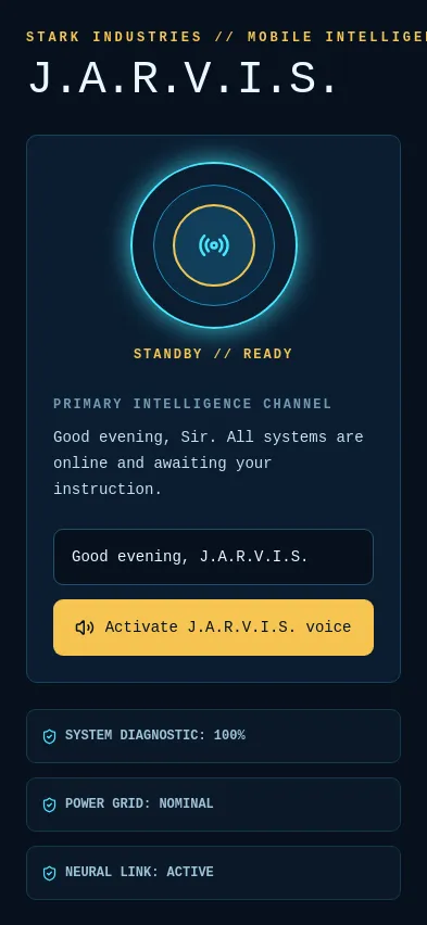 JARVIS Mobile AI Assistant