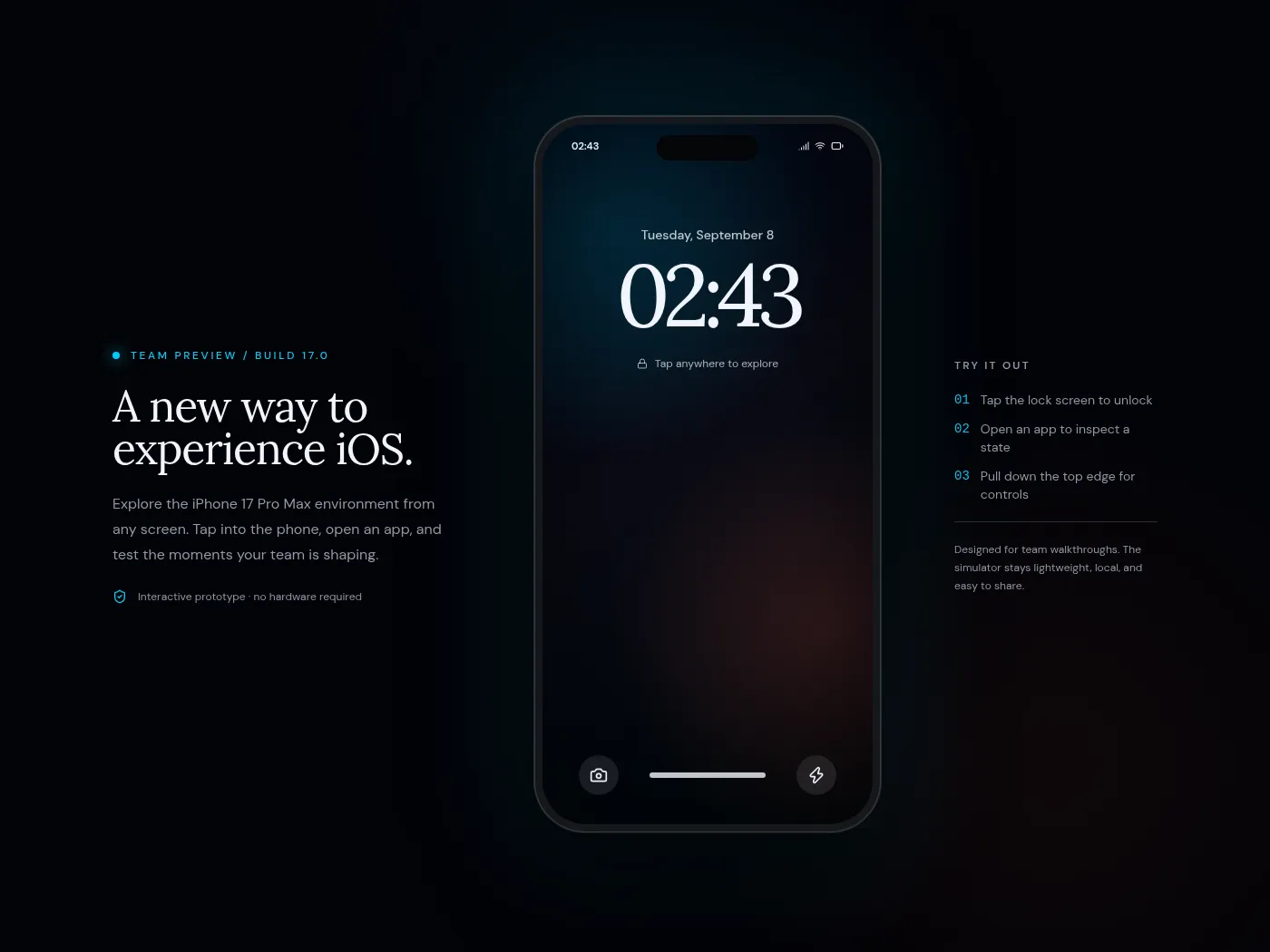 iPhone OS Web Simulator