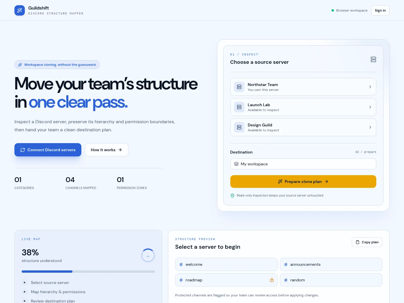 Discord Server Cloner