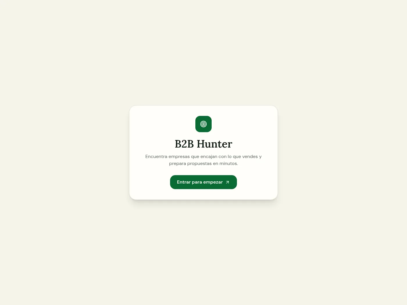 B2B Hunter