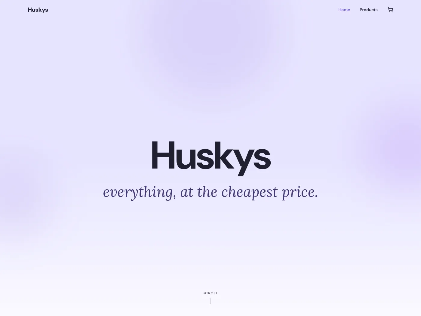 Huskys Deals Website