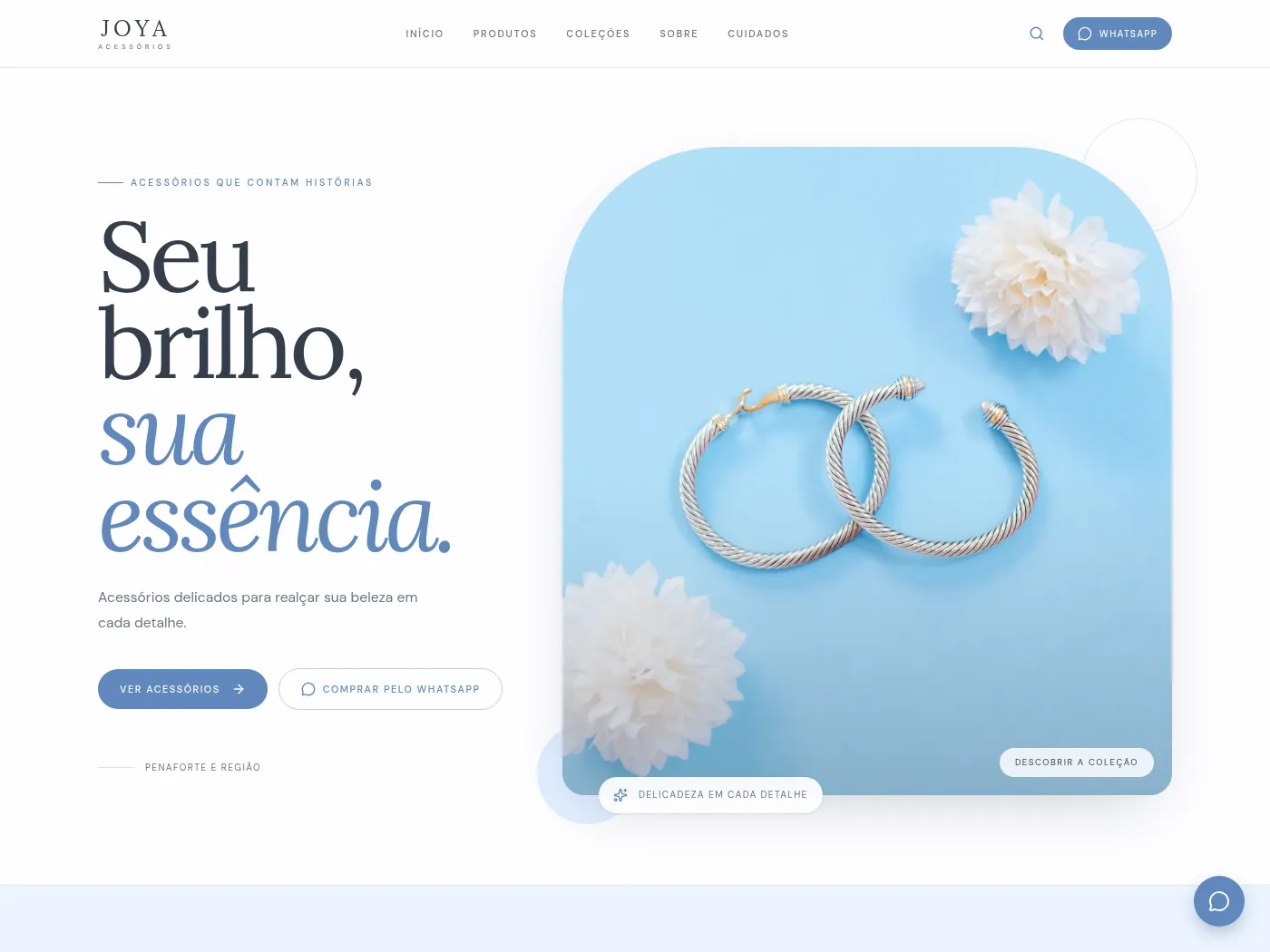 JOYA Acessórios Storefront