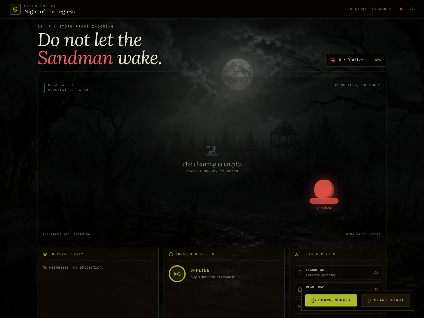 Baboon Horror Survival