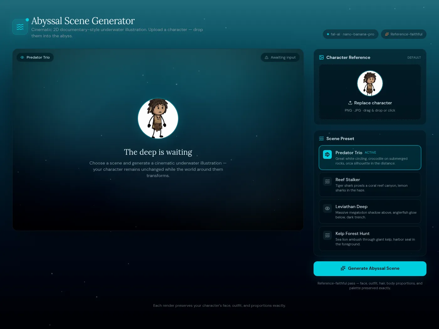 Abyssal Scene Generator