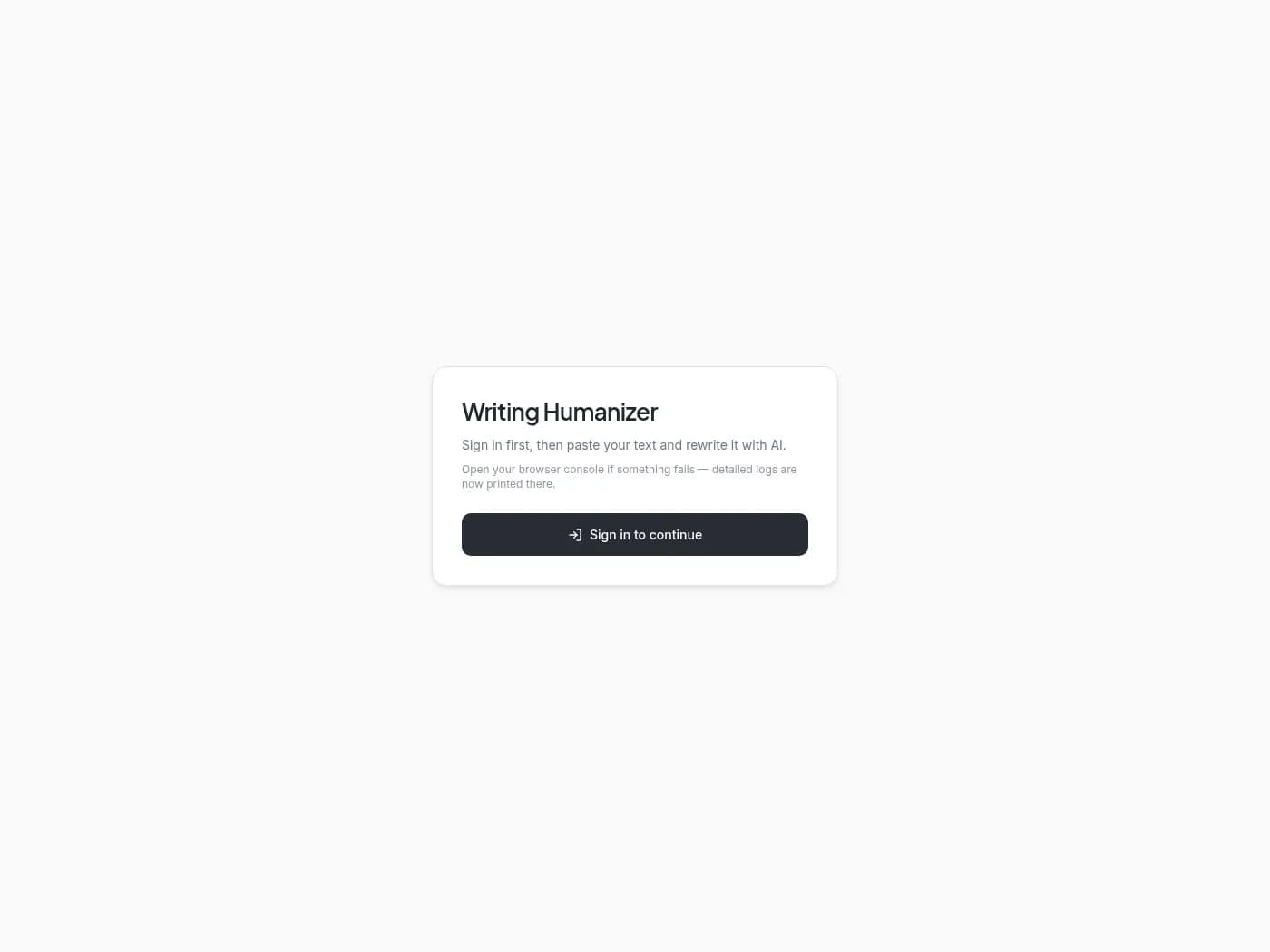 HumanText Editor