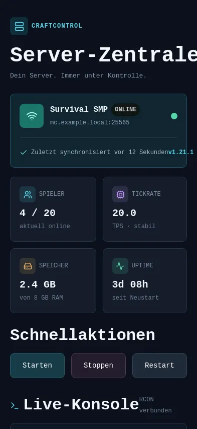 MC Server Controller