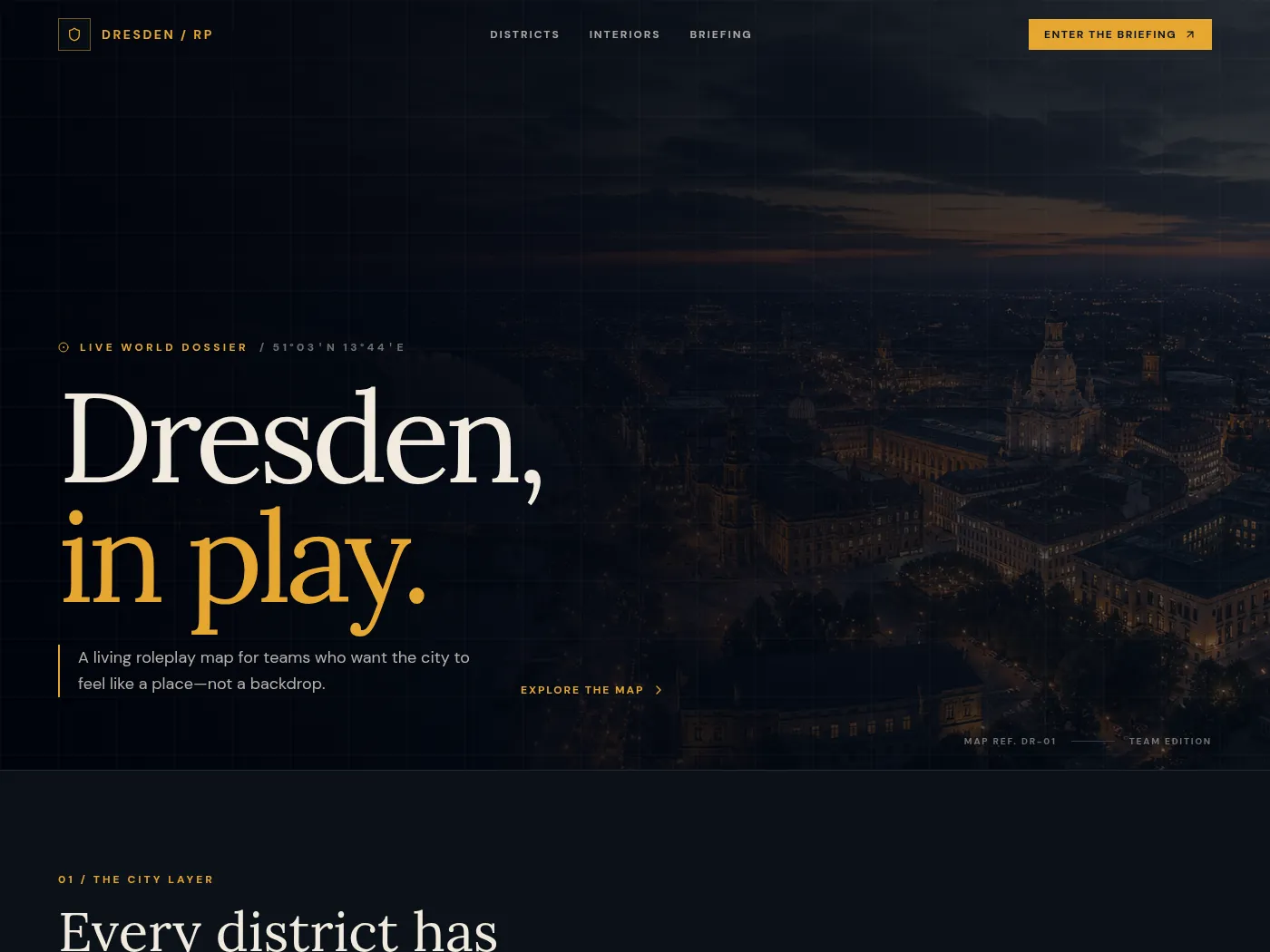 Dresden Roleplay Map
