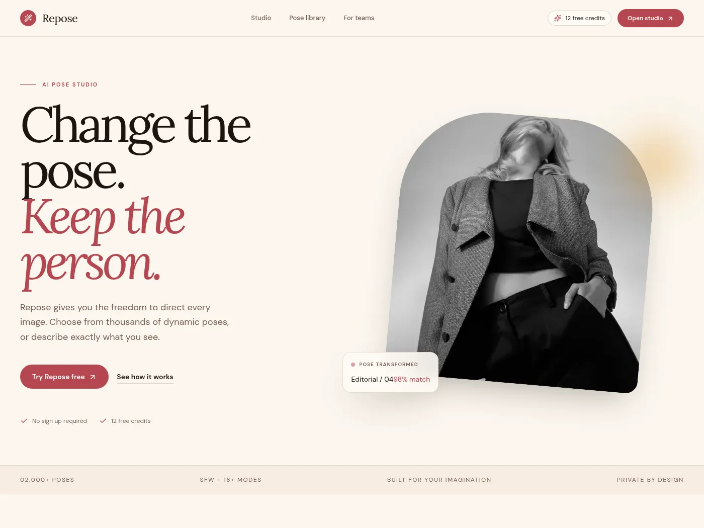 Repose AI Studio