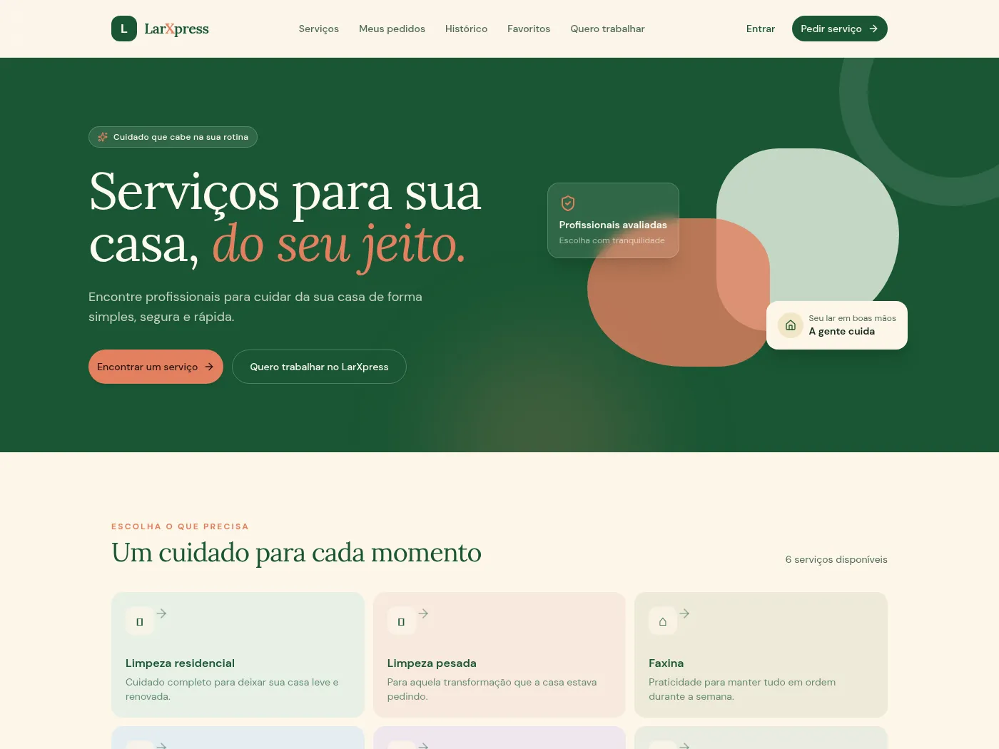LarXpress Doméstico MVP