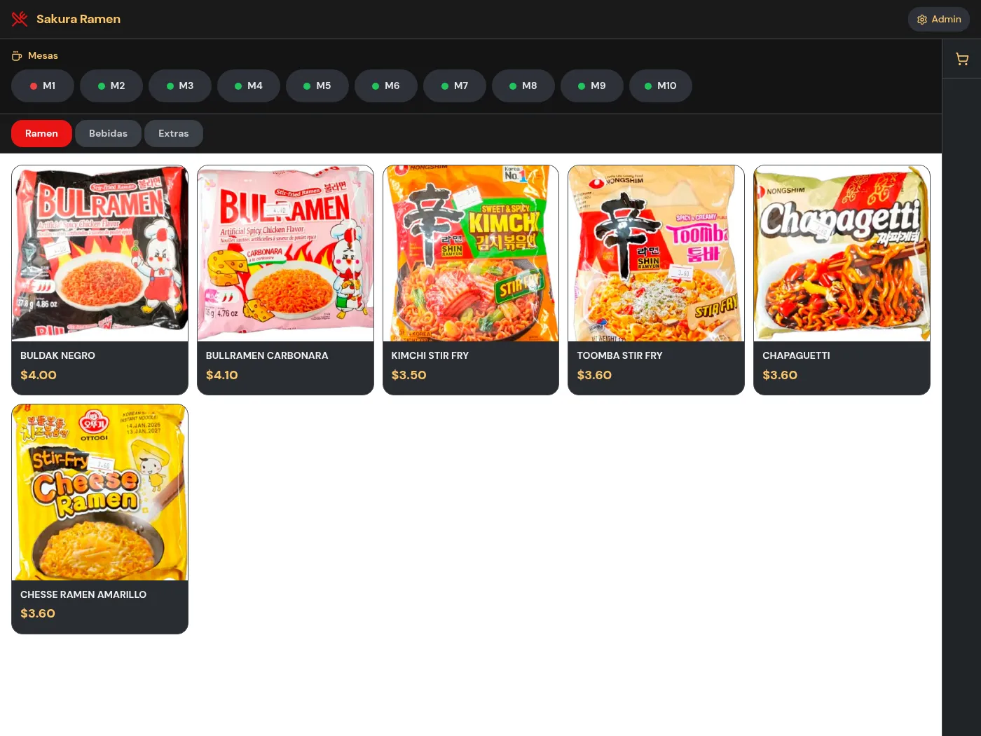 Sakura Ramen POS
