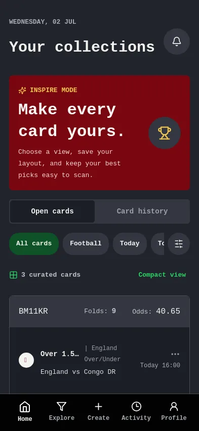 InspireCards Mobile