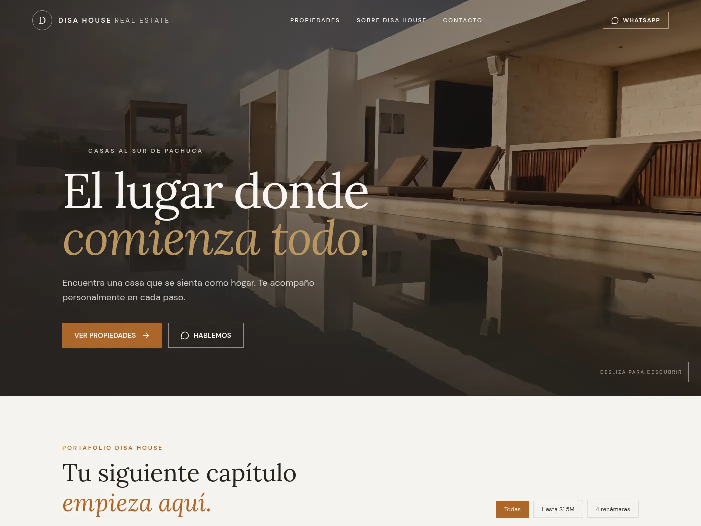 Disa House Realty Web