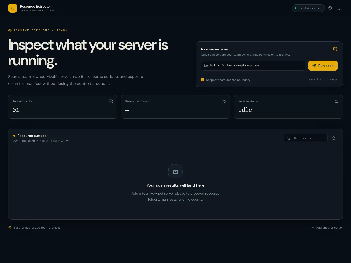 FiveM Resource Extractor