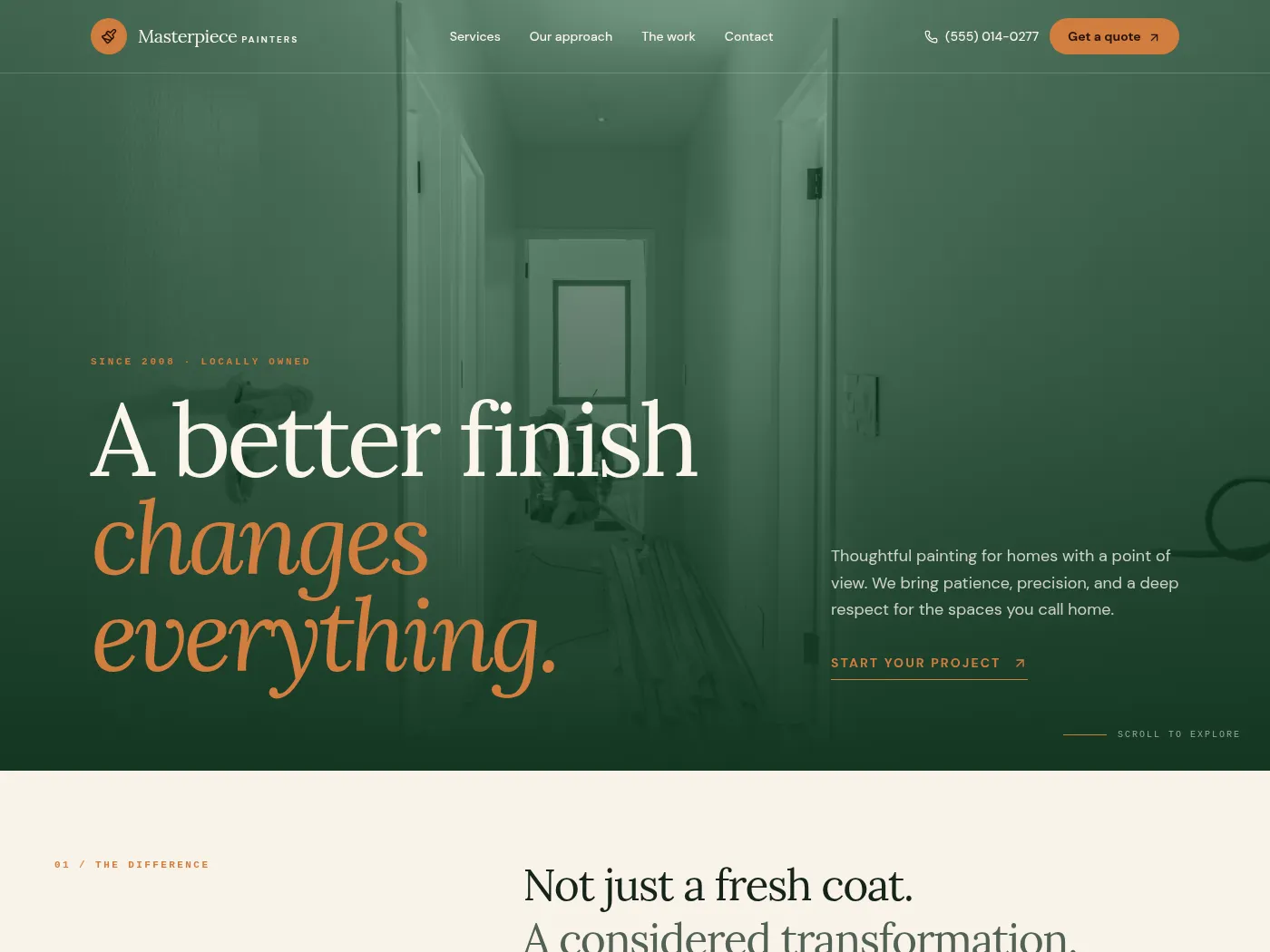 Masterpiece Painters Site