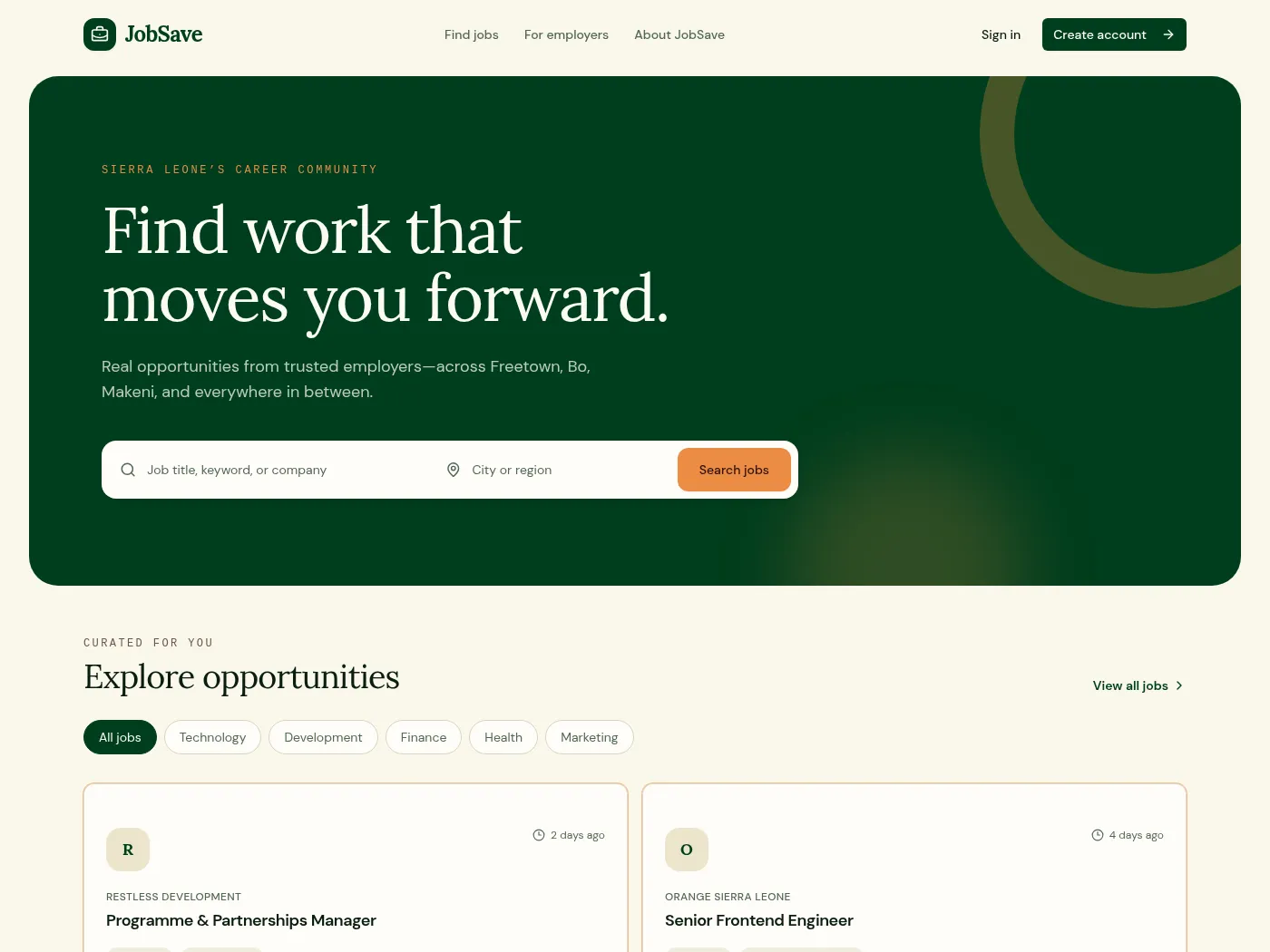JobSave Portal