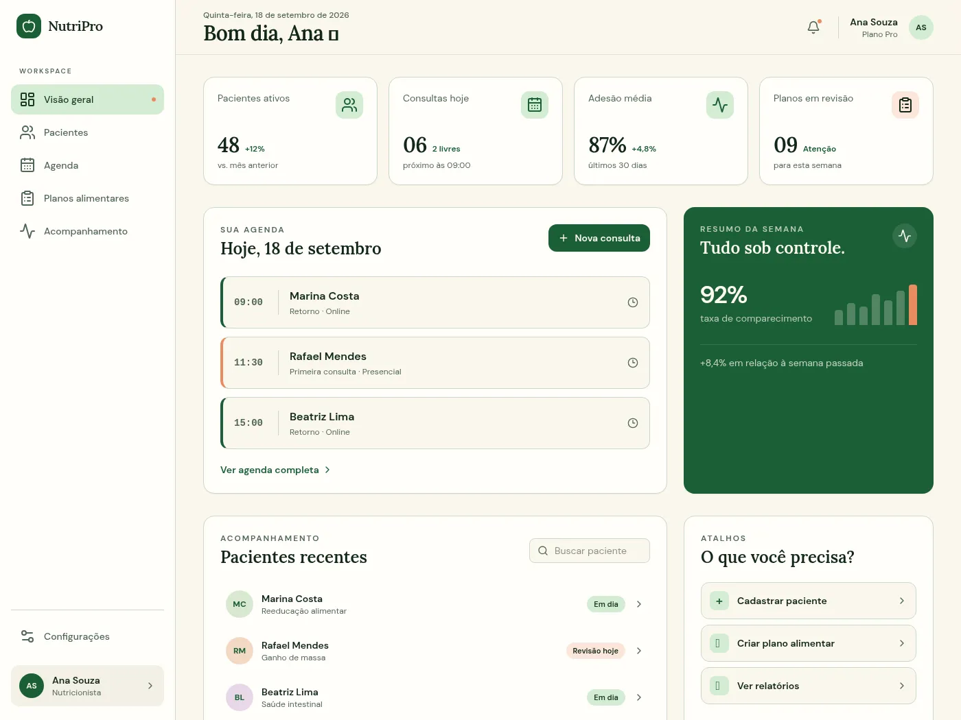 NutriPro Suite