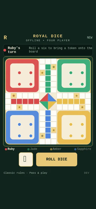 Royal Dice Ludo