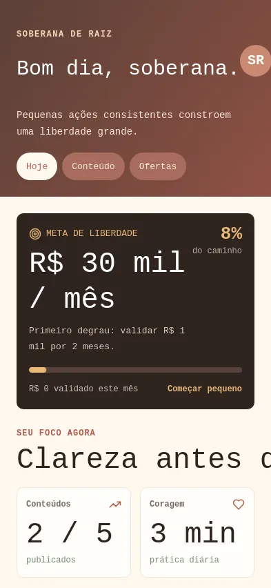 Soberana de Raiz App