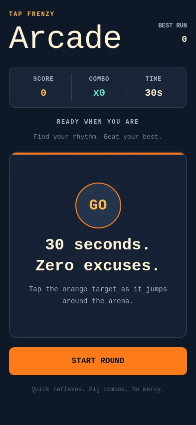 Tap Frenzy Arcade