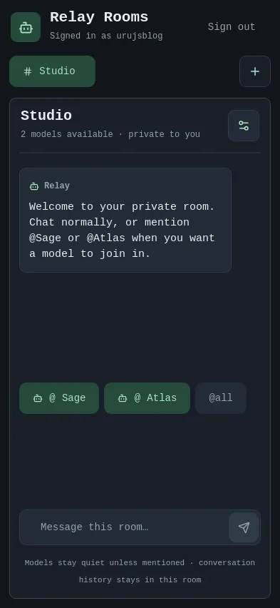 LLM Messenger Hub