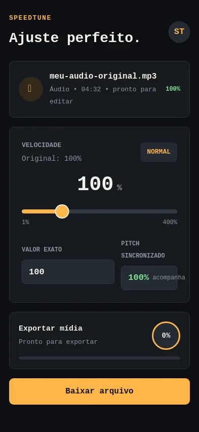 SpeedTune Mobile Editor
