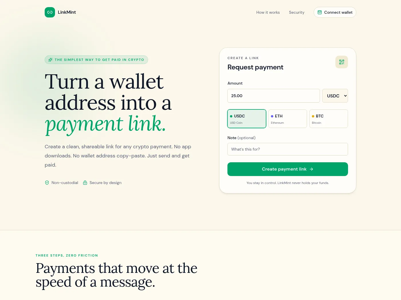Crypto Link Maker